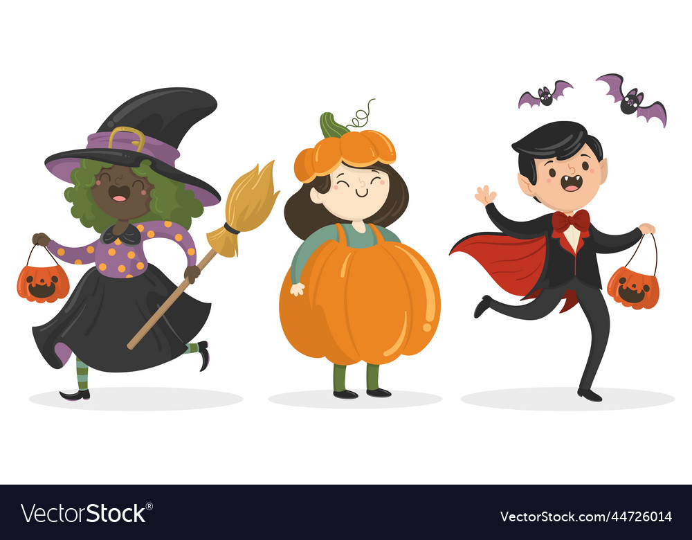 Hand drawn halloween collection white Royalty Free Vector Hand drawn halloween collection white Royalty Free Vector