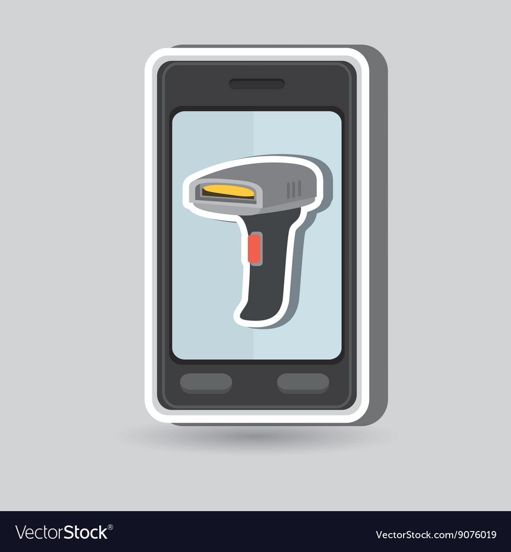 Product identification code design Royalty Free Vector Image