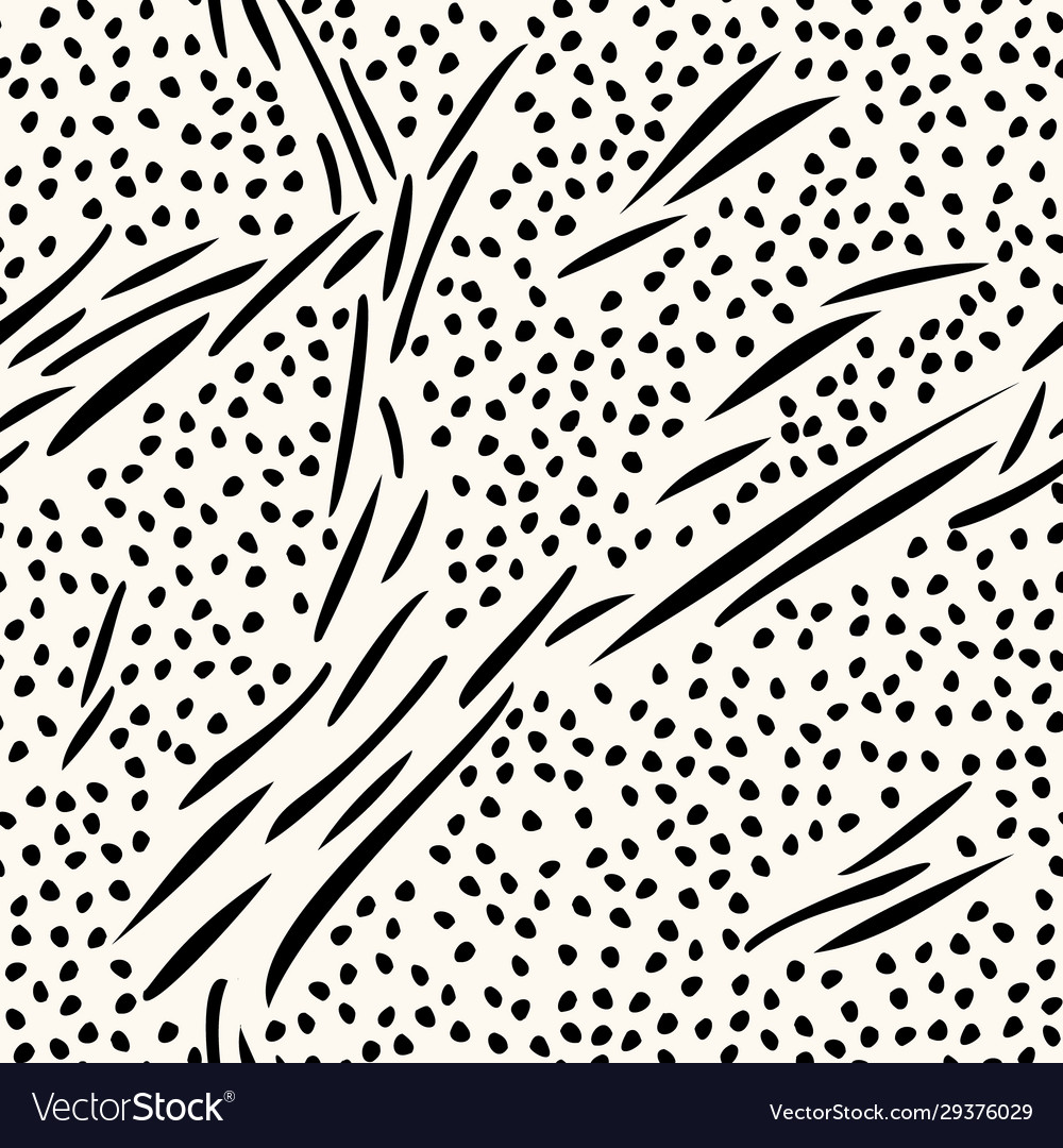 Abstract seamless pattern with abstract lines and Vector Image
