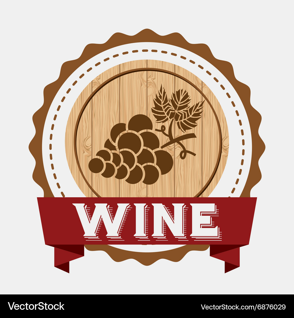 Best wine design Royalty Free Vector Image - VectorStock
