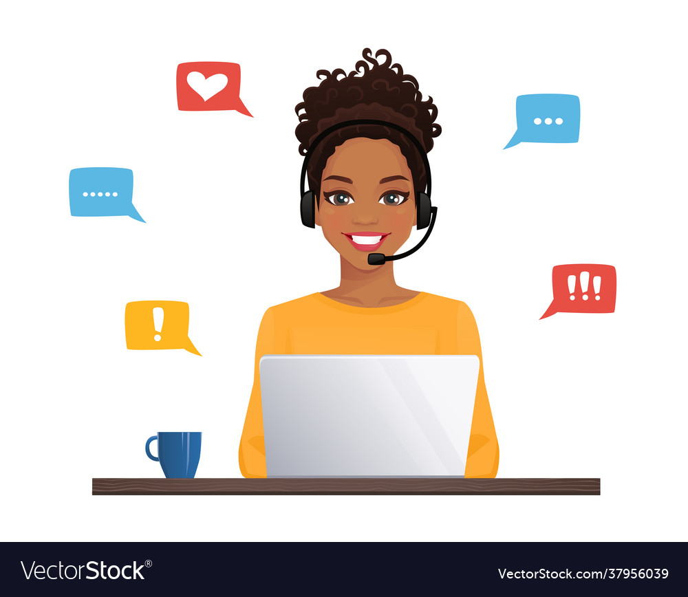 Customer support Royalty Free Vector Image - VectorStock