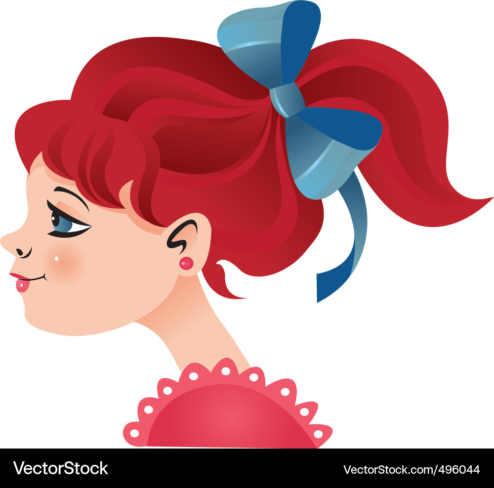 Joy girl Royalty Free Vector Image - VectorStock