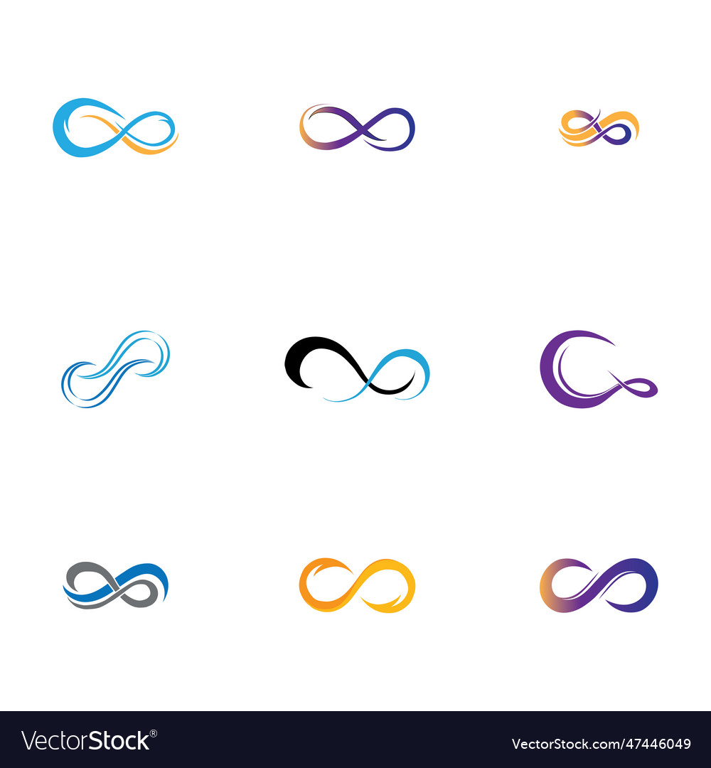 Infinity design Royalty Free Vector Image - VectorStock