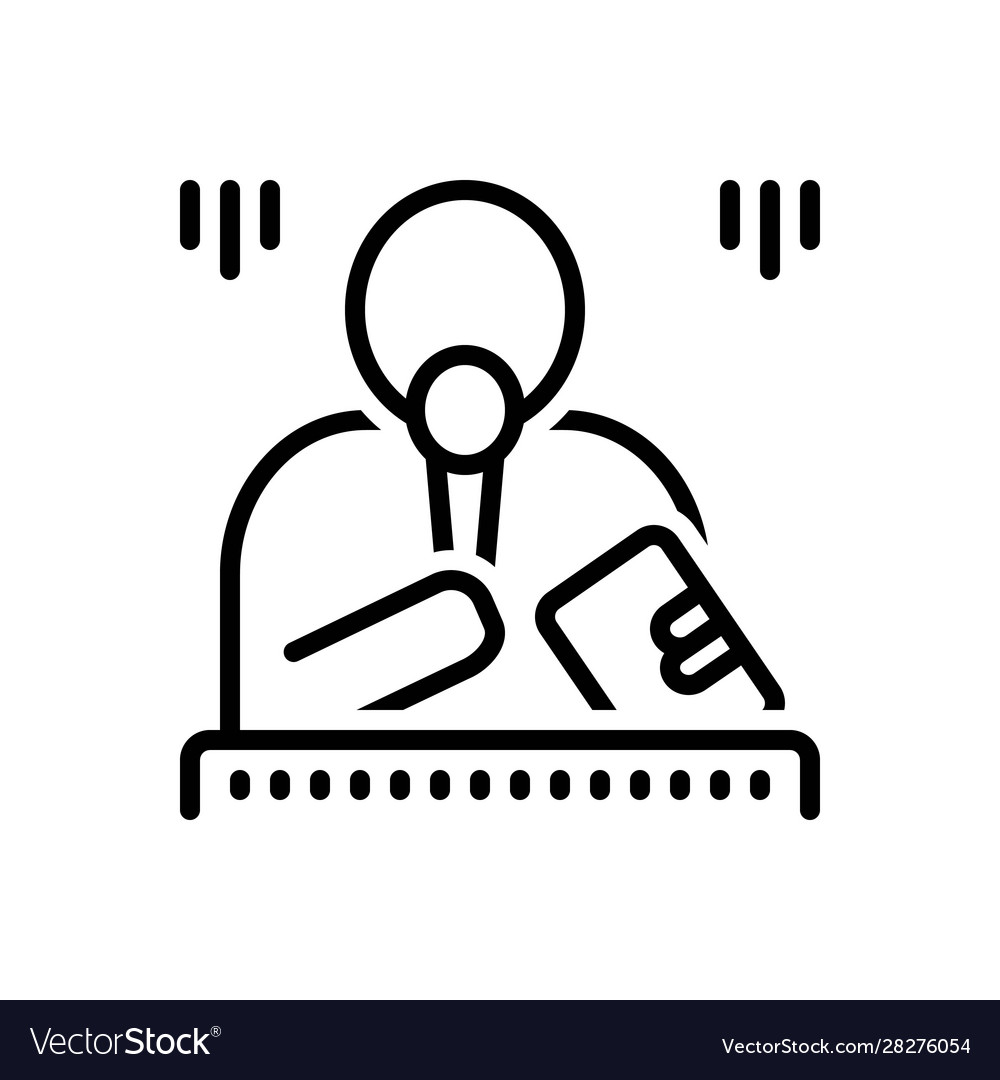 Emcee Royalty Free Vector Image - VectorStock