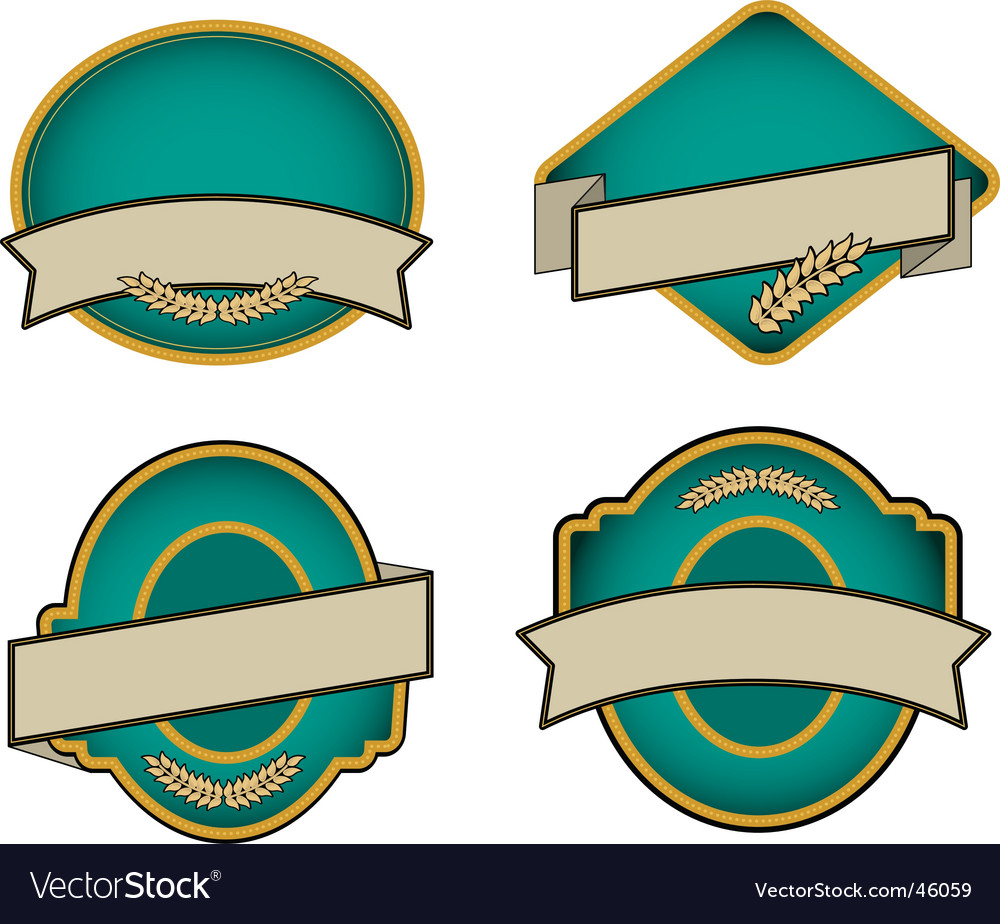 Labels Royalty Free Vector Image - VectorStock Labels Royalty Free Vector Image - VectorStock