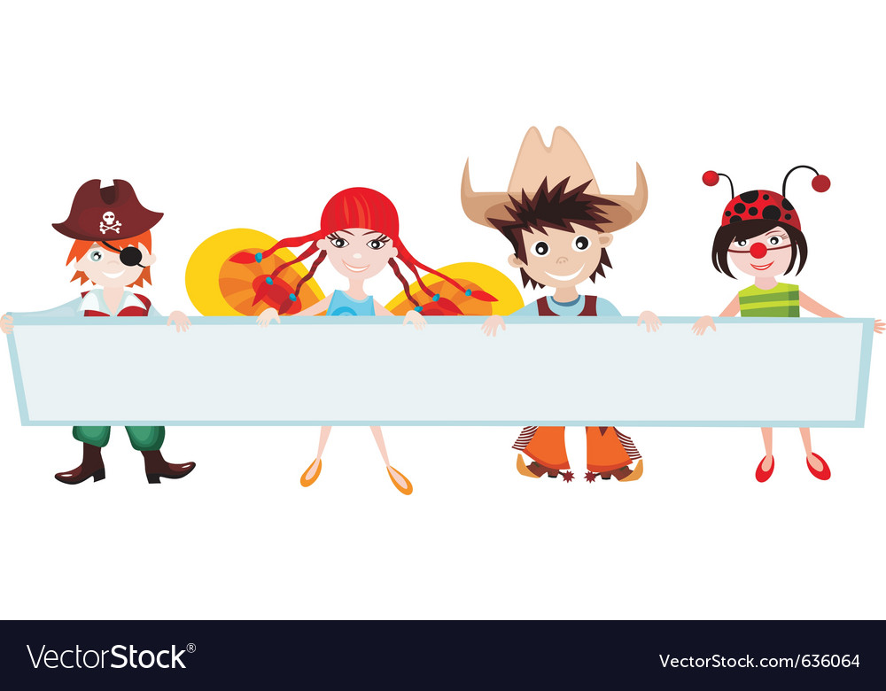 Children Royalty Free Vector Image - VectorStock