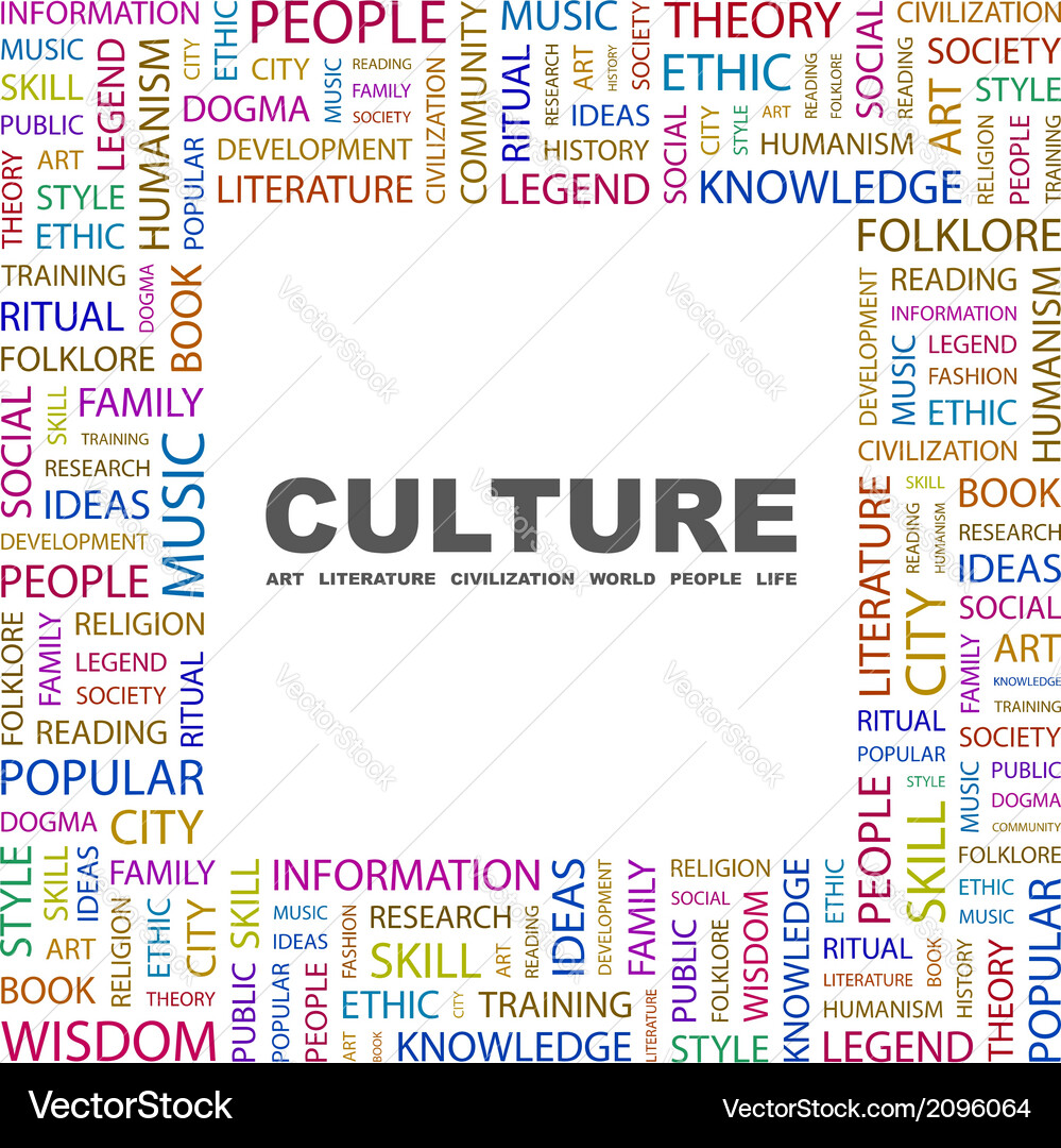 Culture Royalty Free Vector Image - VectorStock