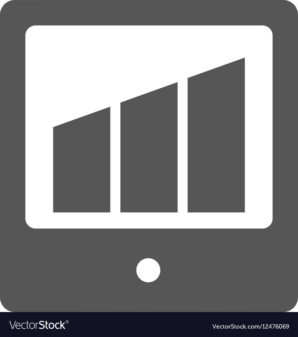 Grey computer icon Royalty Free Vector Image - VectorStock