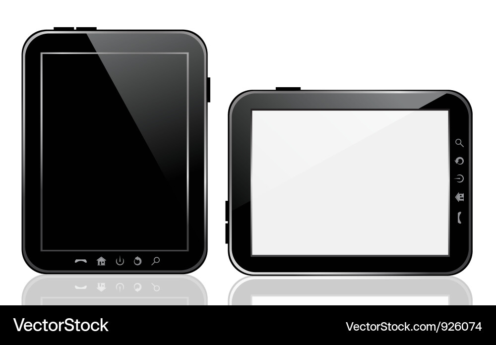 Tablet pc Royalty Free Vector Image - VectorStock