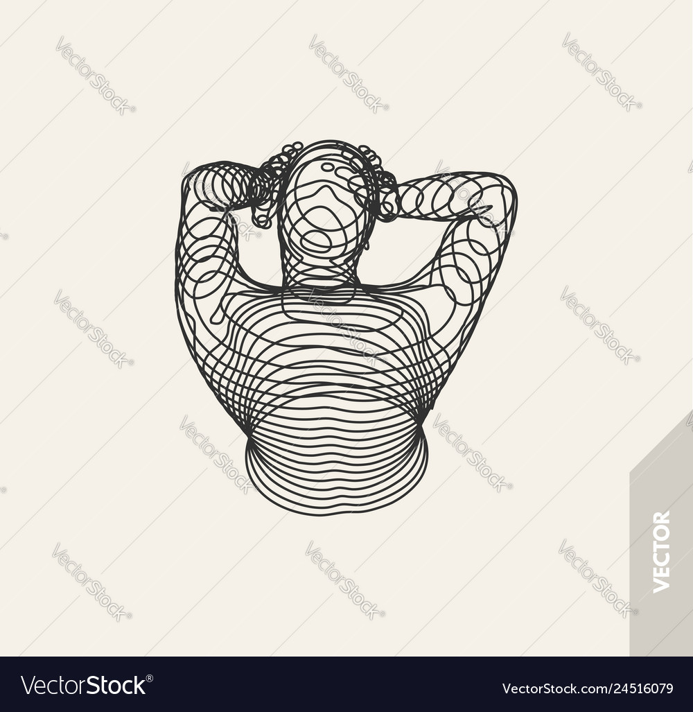 Artificial intelligence technology engineering 3d Vector Image