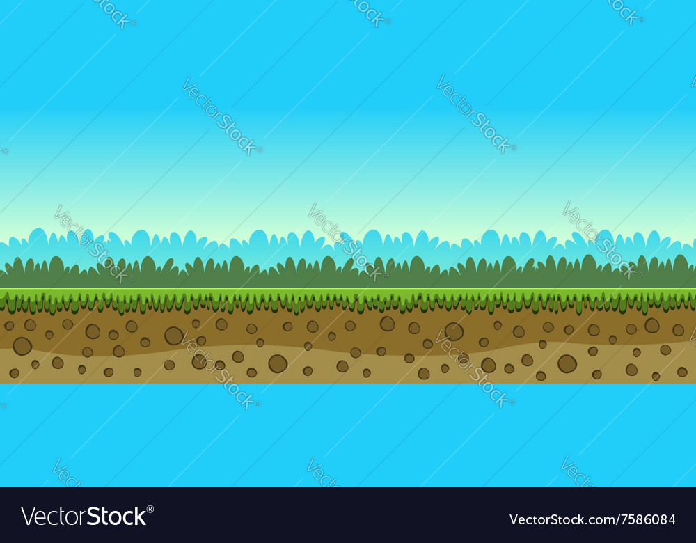 Cartoon game background Royalty Free Vector Image Cartoon game background Royalty Free Vector Image