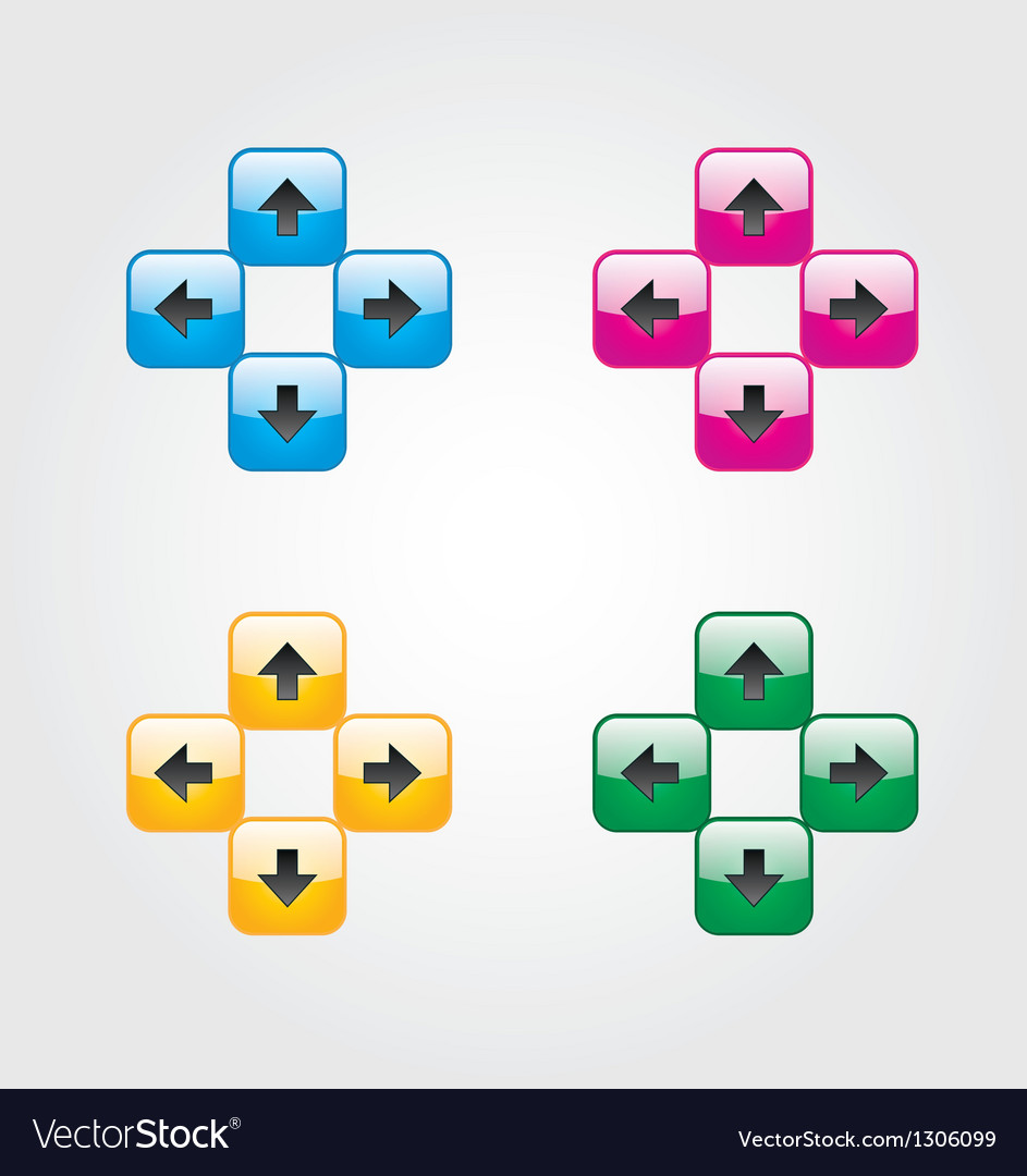 Button Royalty Free Vector Image - VectorStock