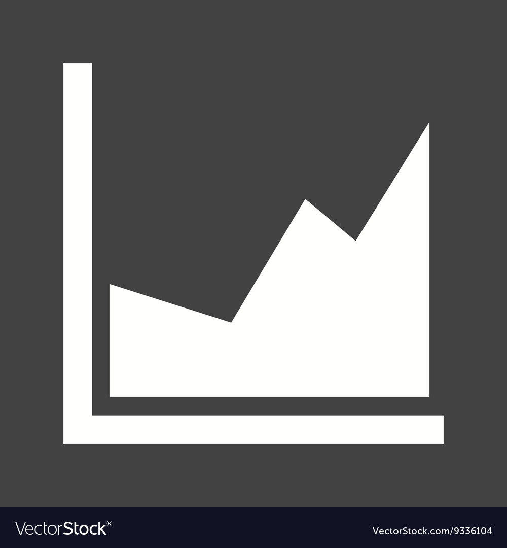Filled graph Royalty Free Vector Image - VectorStock