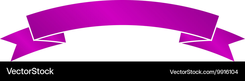 Flat ribbon icon Royalty Free Vector Image - VectorStock