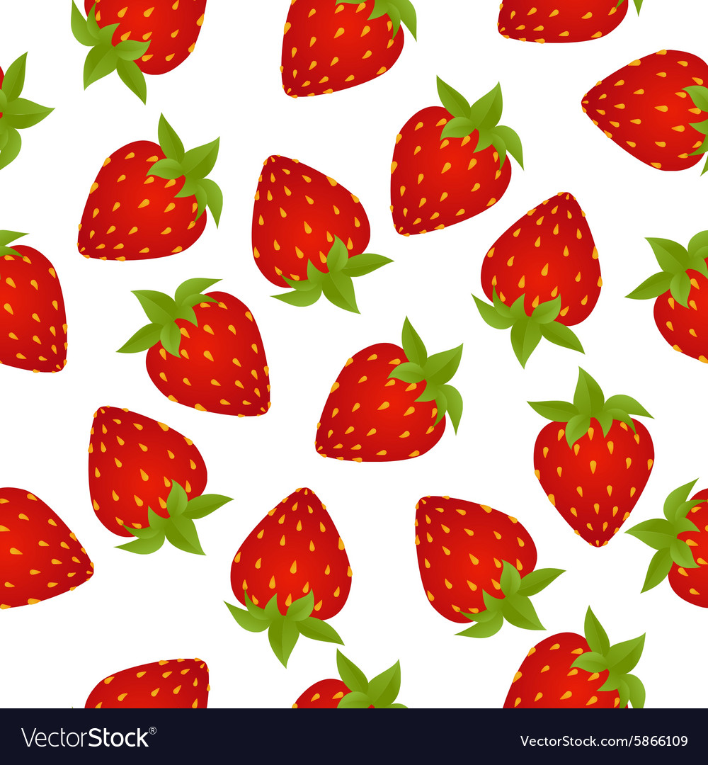 Strawberries Royalty Free Vector Image - VectorStock