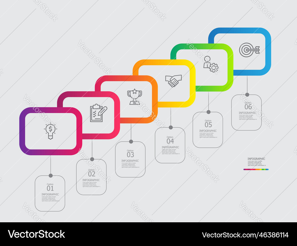 Timeline Infographic Element