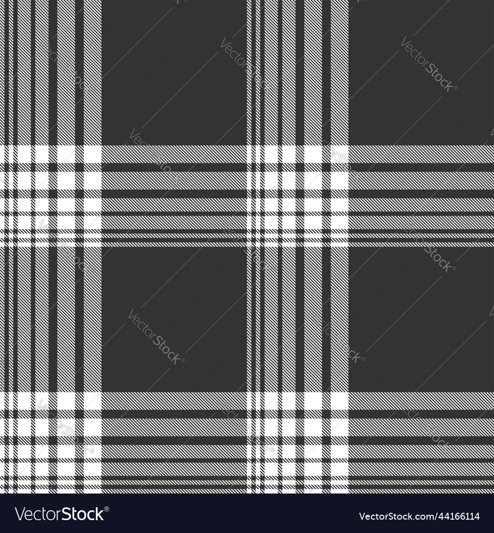 Monochrome minimal plaid textured seamless pattern