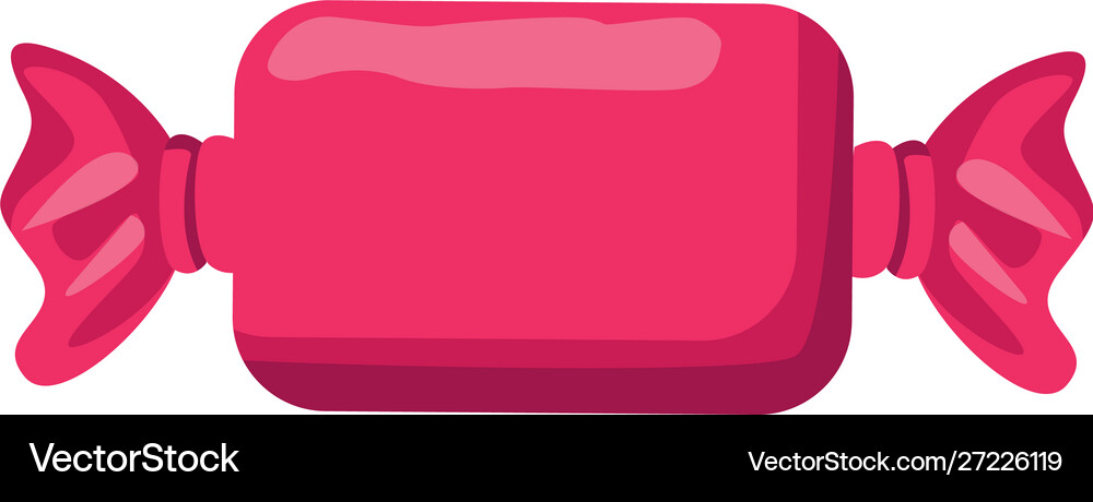Sweet candy halloween isolated icon Royalty Free Vector
