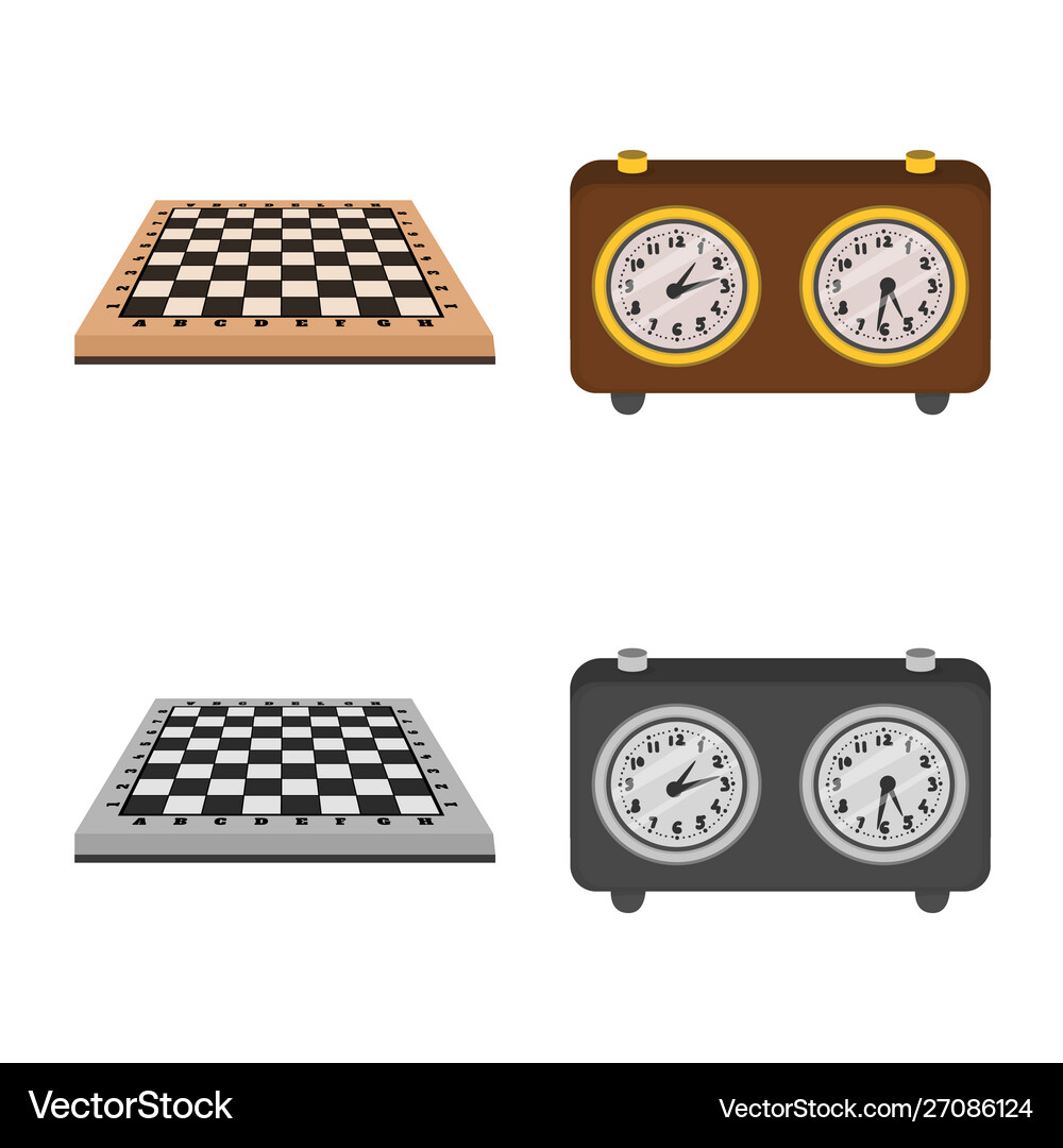 Isolated object checkmate and thin icon Royalty Free Vector