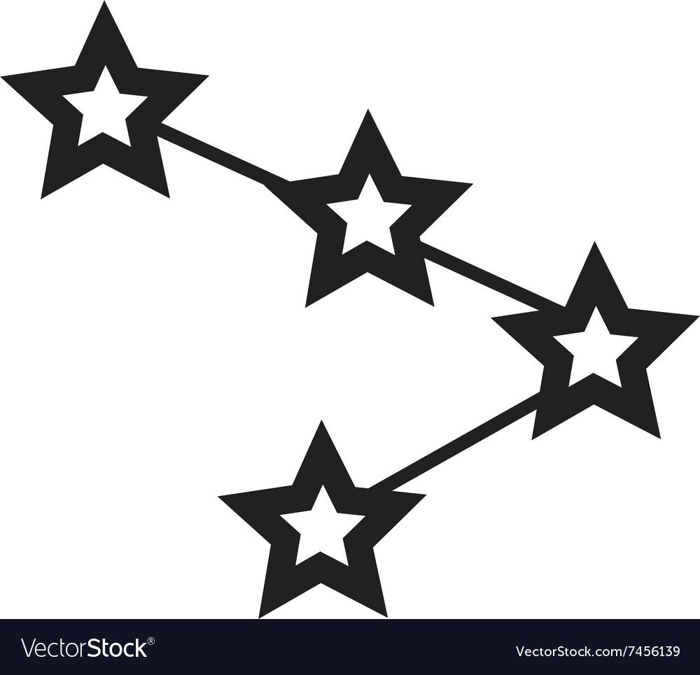Constellation Royalty Free Vector Image - VectorStock Constellation Royalty Free Vector Image - VectorStock