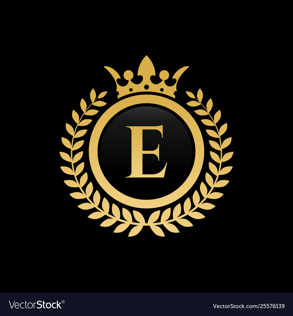 Letter e Royalty Free Vector Image - VectorStock