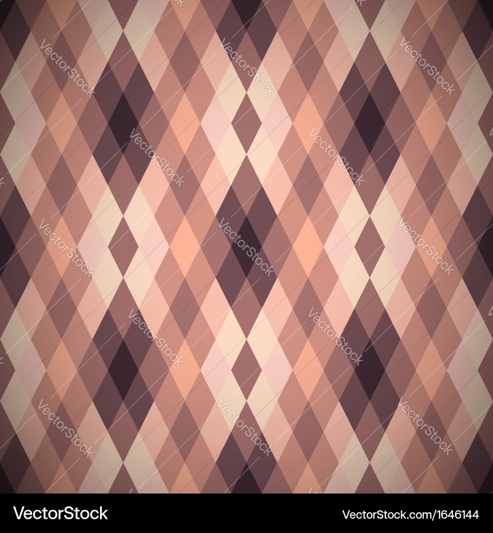 Diamond seamless pattern Royalty Free Vector Image