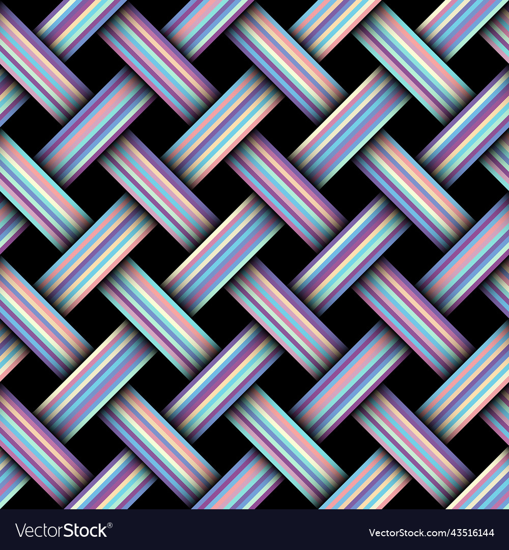 Patchwork Textile Pattern Seamless Quilting Vector Image
