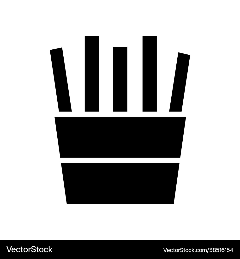 French Fries Royalty Free Vector Image Vectorstock