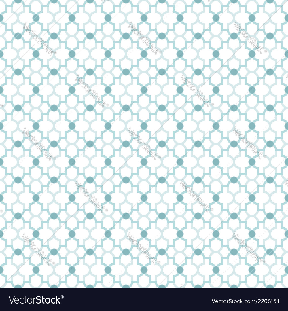 Quatrefoil Lattice Pattern Royalty Free Vector Image
