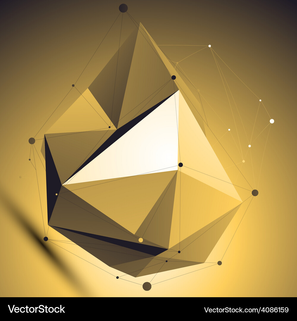 3d abstract colorful technology perspective Vector Image