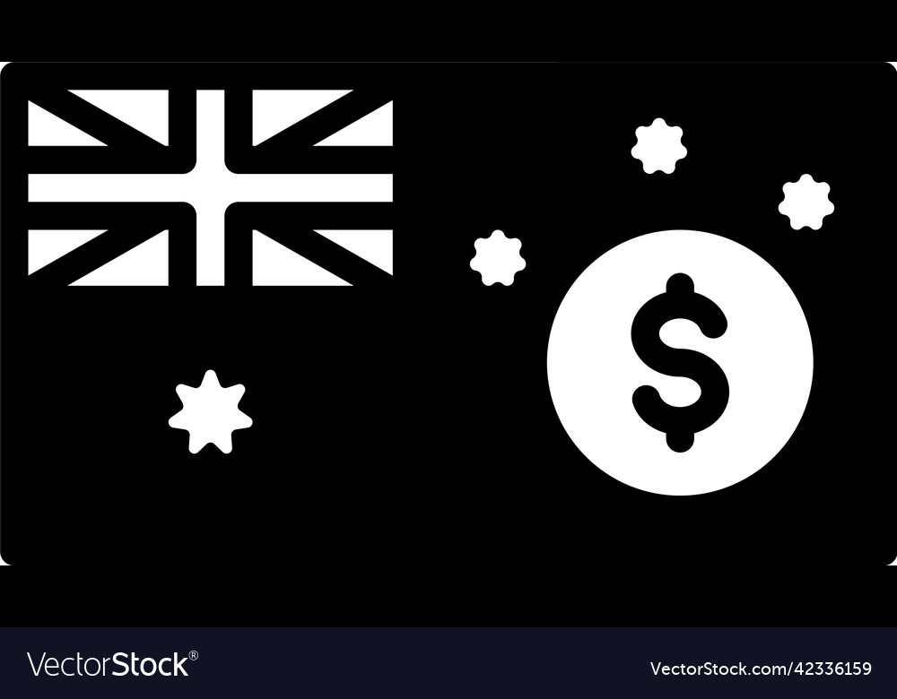 Aud Royalty Free Vector Image - VectorStock