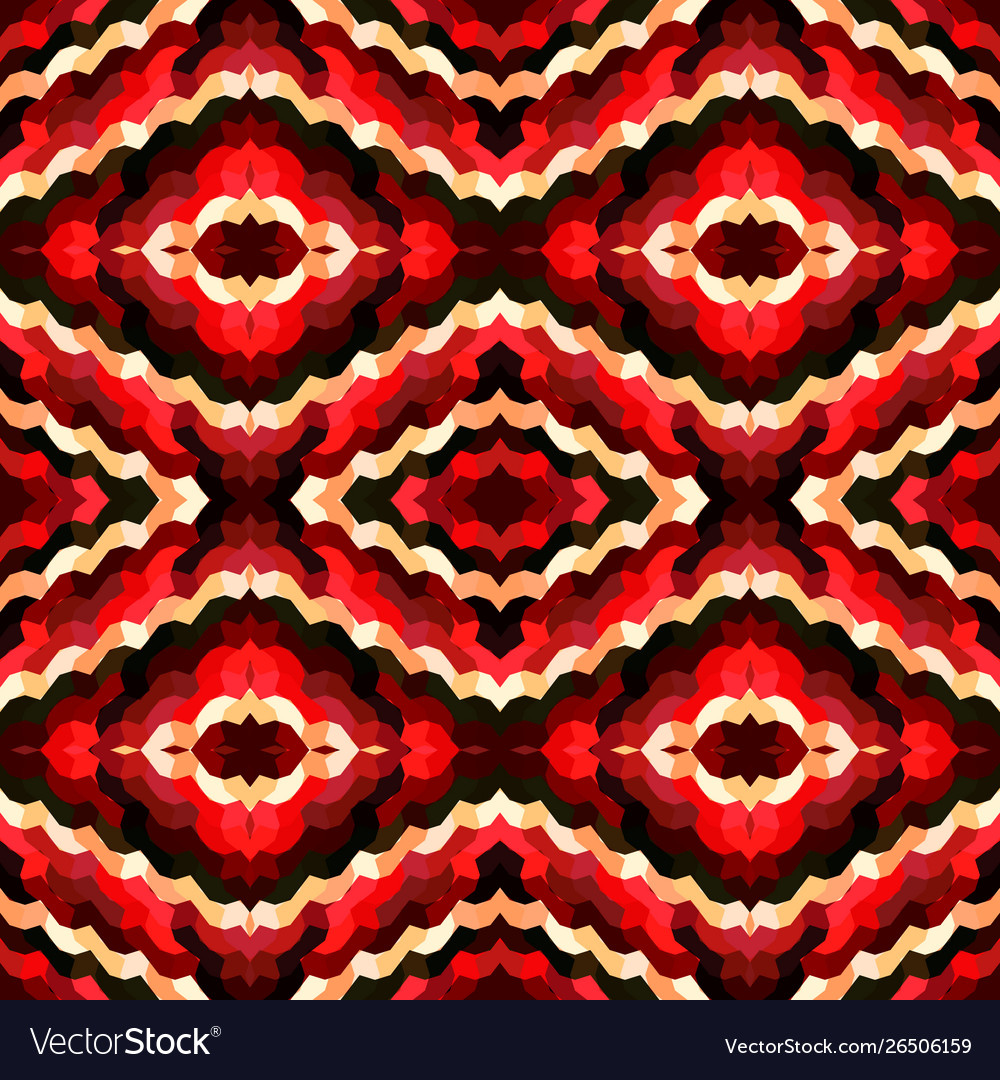Red abstract colored seamless pattern for your Vector Image