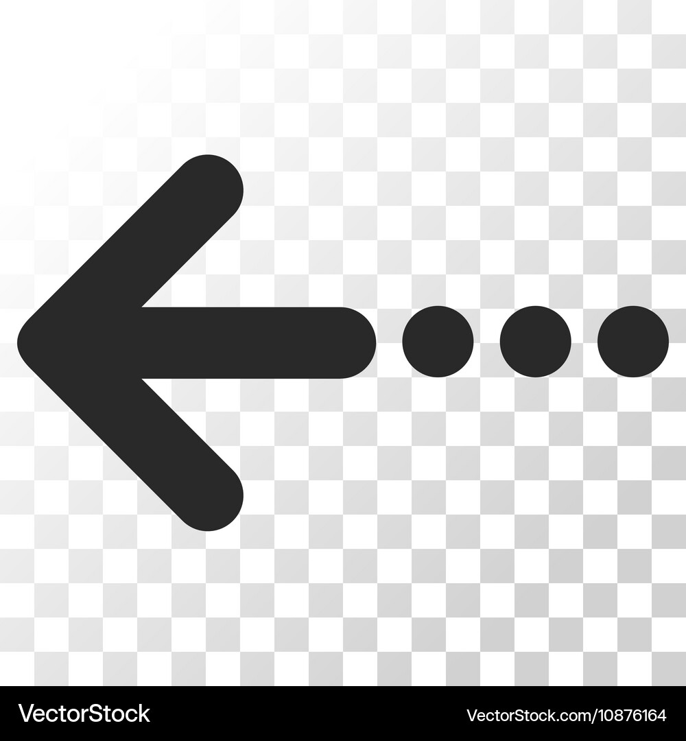 Send left icon Royalty Free Vector Image - VectorStock