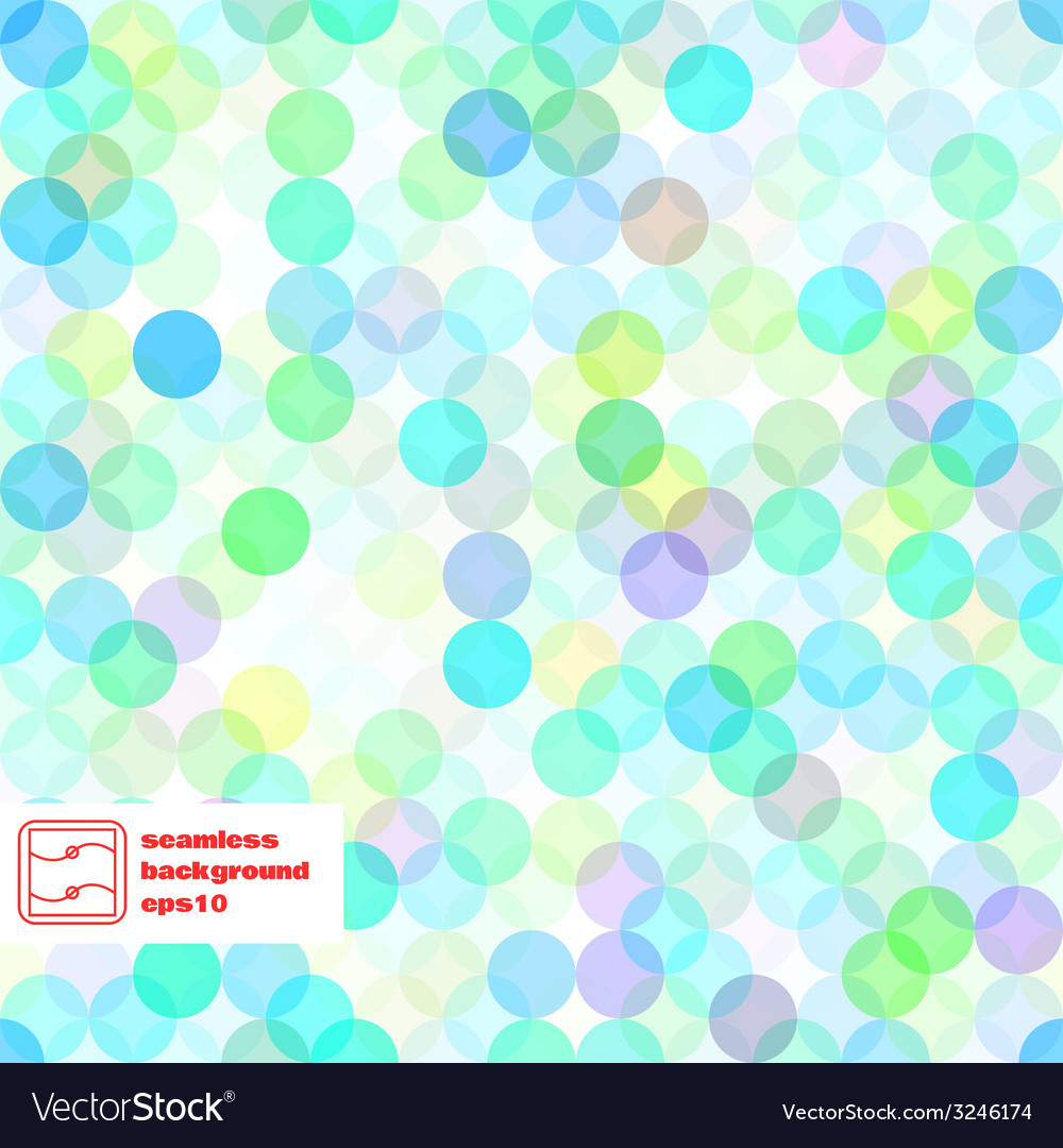 Abstract seamless dots pattern Royalty Free Vector Image