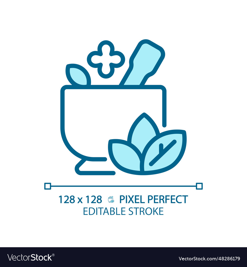 2d customizable ayurveda linear icon Royalty Free Vector 2d customizable ayurveda linear icon Royalty Free Vector