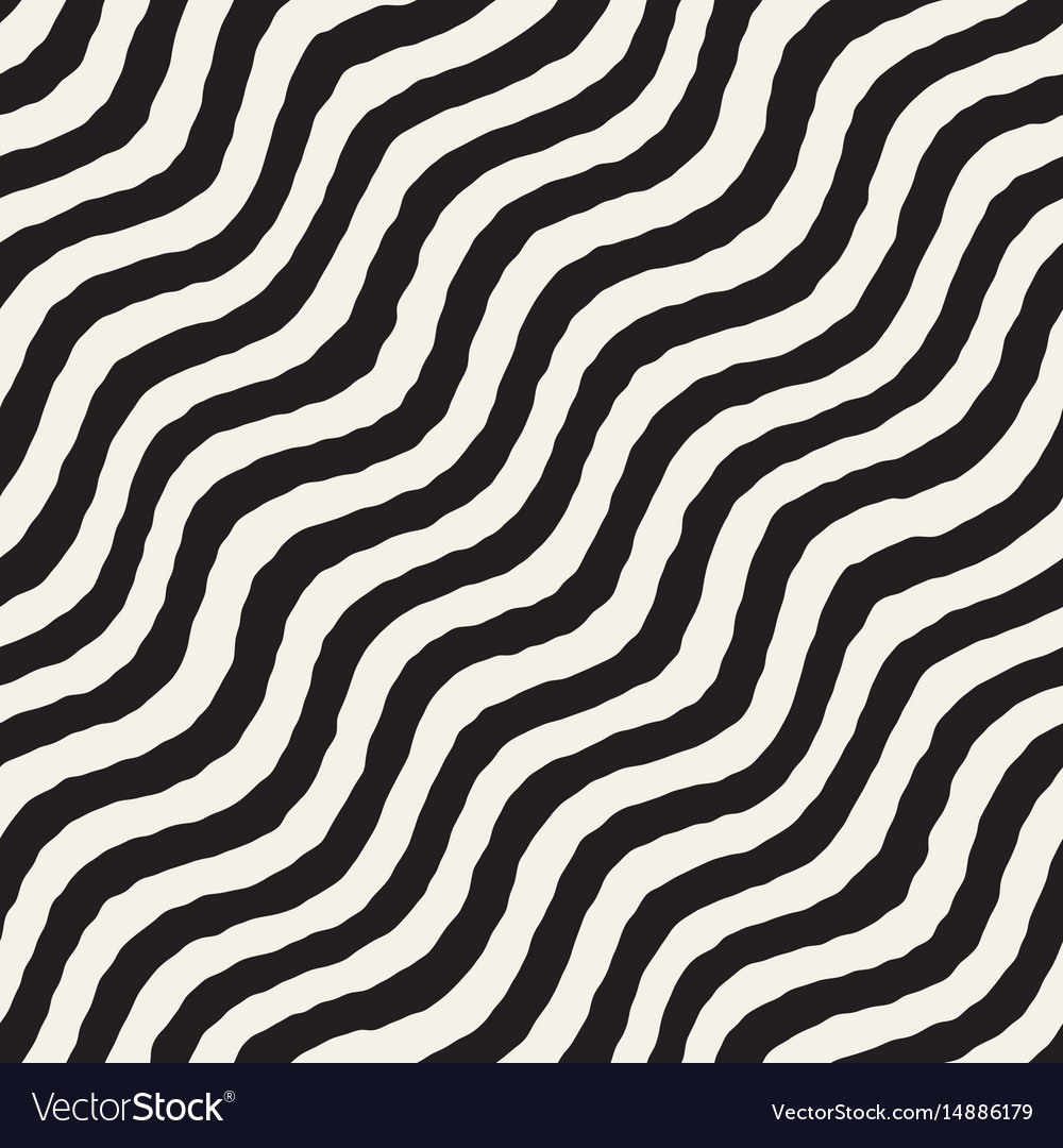 Wavy Stripe Pattern Royalty Free Vector Image - VectorStock