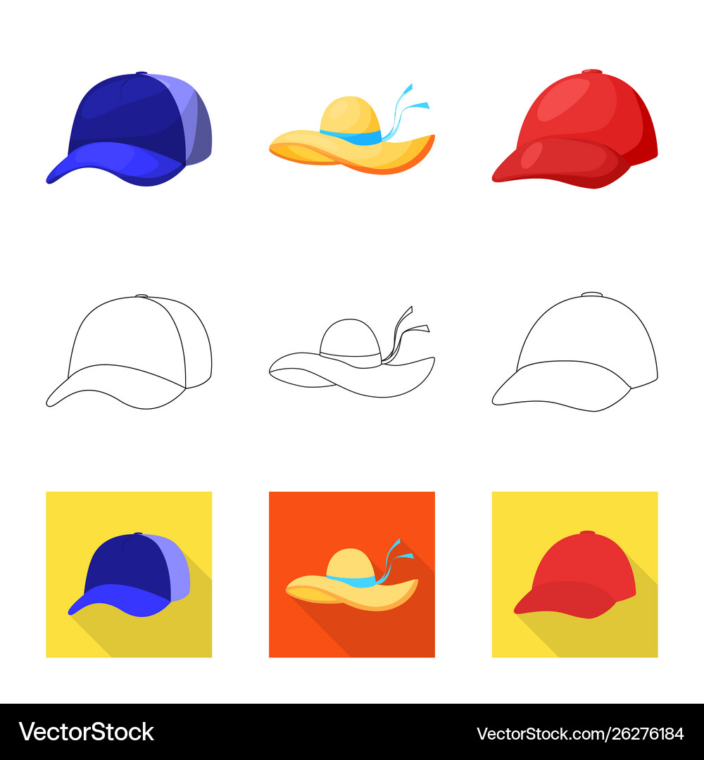 Design clothing and cap symbol Royalty Free Vector Image
