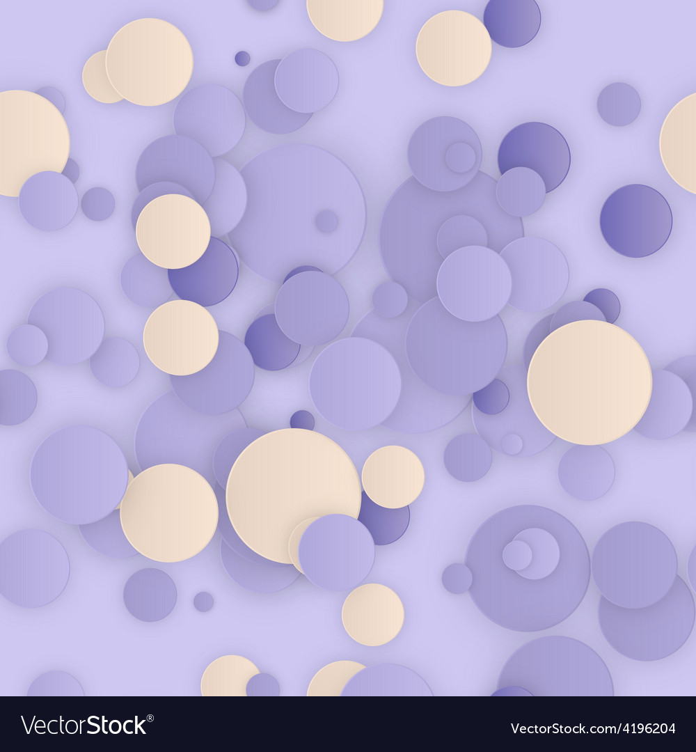 Abstract seamless circles background Royalty Free Vector