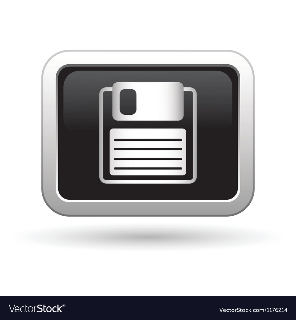 Floppy disk icon Royalty Free Vector Image - VectorStock