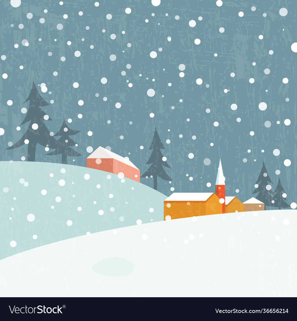 Winter background Royalty Free Vector Image - VectorStock