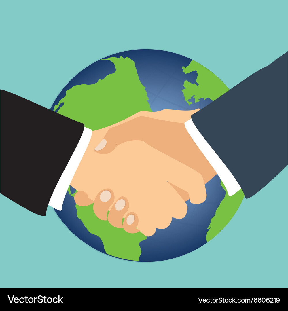 Handshake Partnership Concept Royalty Free Vector Image