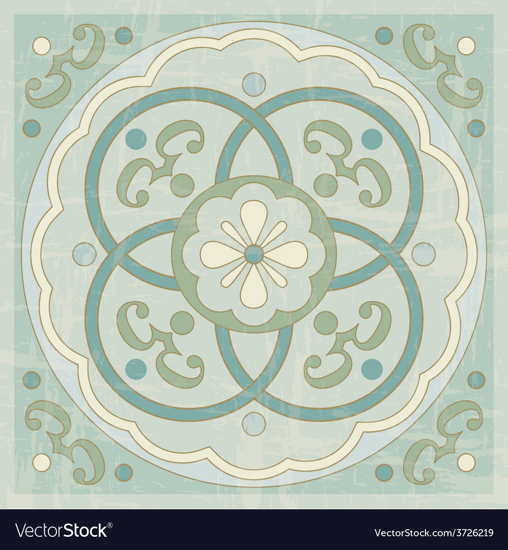 Tile pattern Royalty Free Vector Image - VectorStock