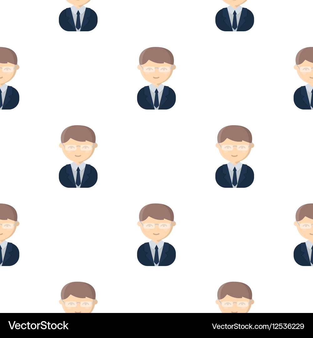 Business man cartoon icon for web Royalty Free Vector Image