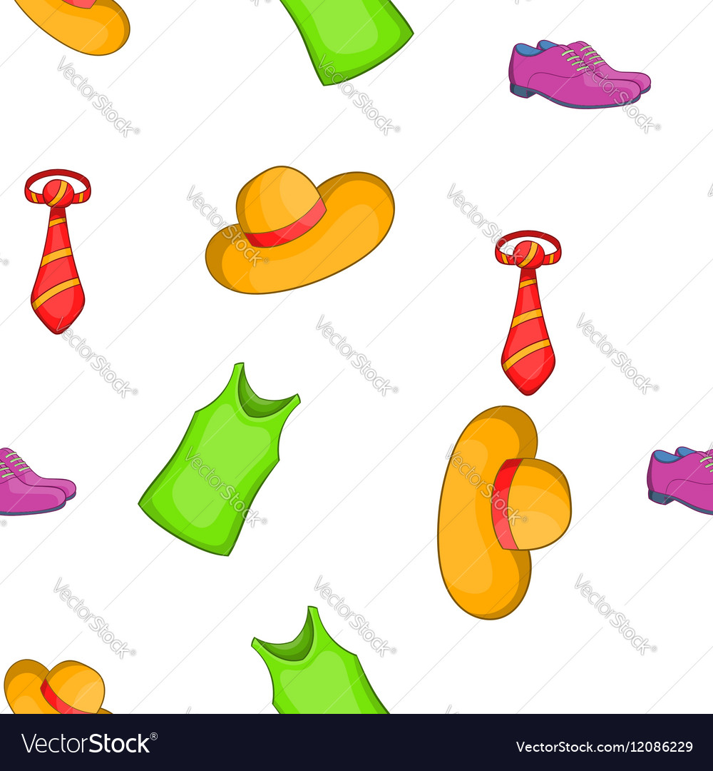 Material pattern cartoon style Royalty Free Vector Image