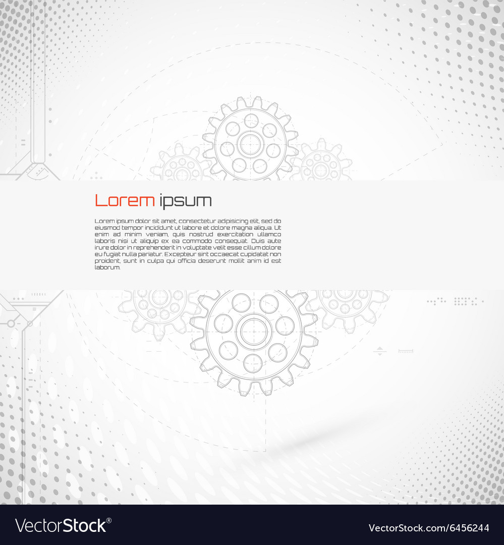 Abstract Technology Background Royalty Free Vector Image
