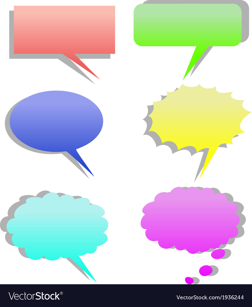 Dialog cartoon Royalty Free Vector Image - VectorStock