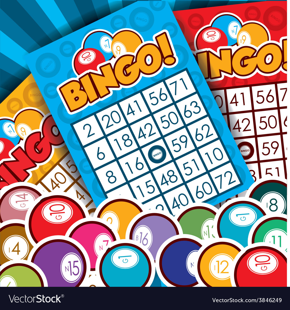 Bingo Design Royalty Free Vector Image VectorStock