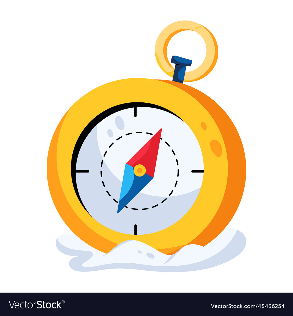 Direction compass Royalty Free Vector Image - VectorStock