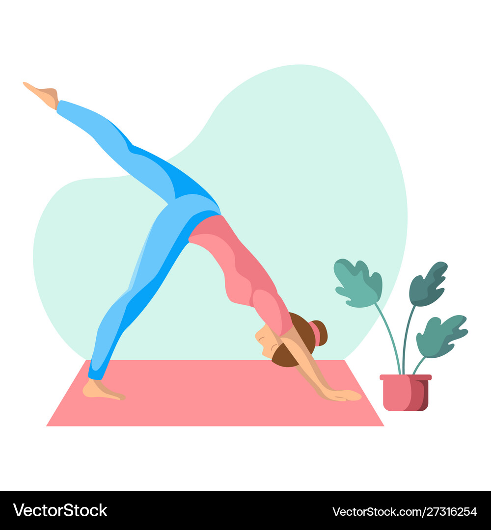 Yoga different people Royalty Free Vector Image
