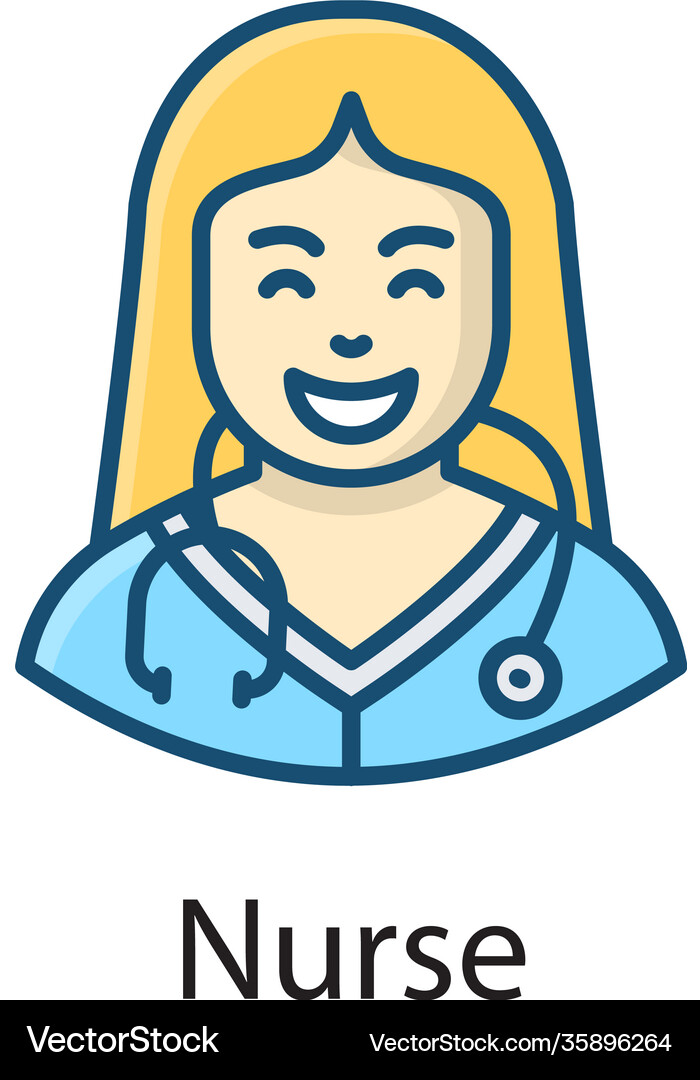 Nurse Royalty Free Vector Image - VectorStock